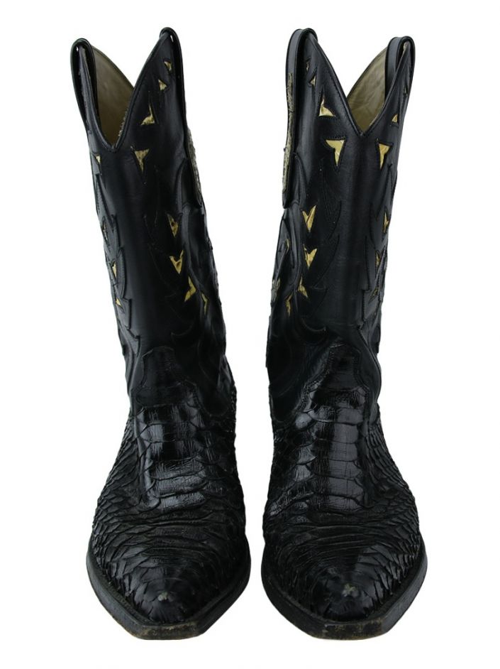 Bota Tony Mora Python Preta - CDI5 Original | Etiqueta Única