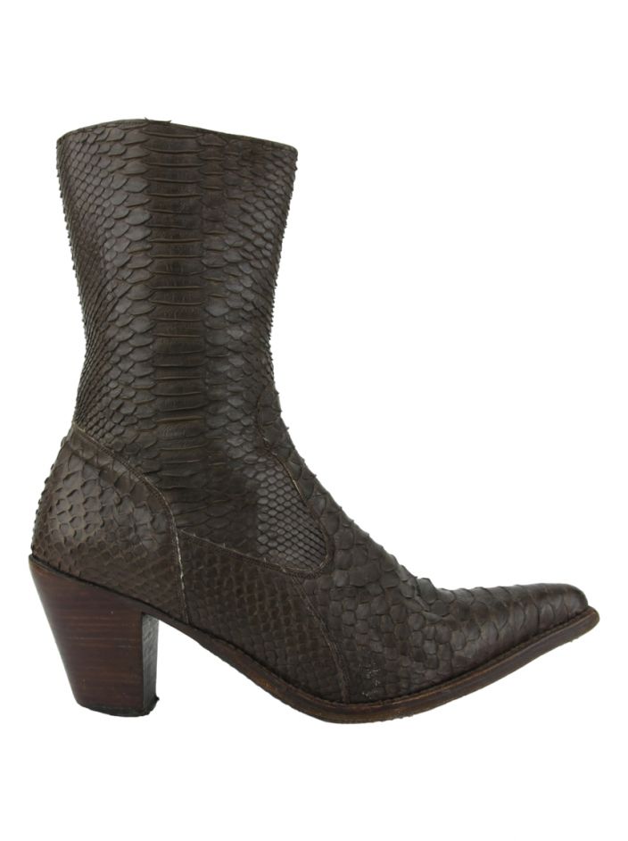 Bota Tony Mora Python Marrom - SEM21 Original | Etiqueta Única