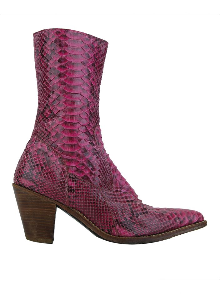 Bota Tony Mora Python Rosa - GBK52 Original | Etiqueta Única