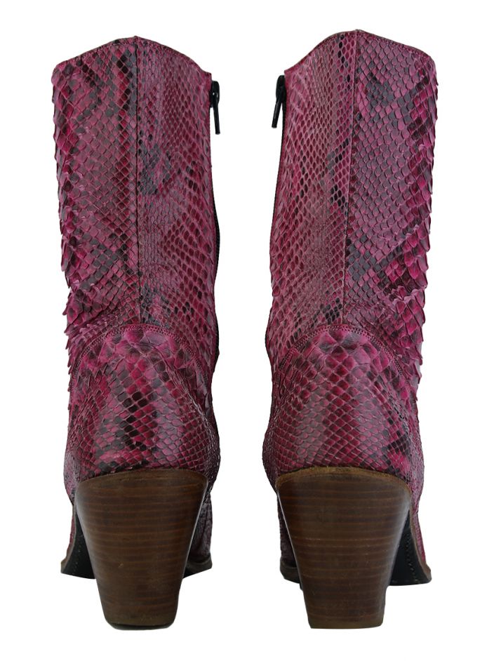 Bota Tony Mora Python Rosa - GBK52 Original | Etiqueta Única