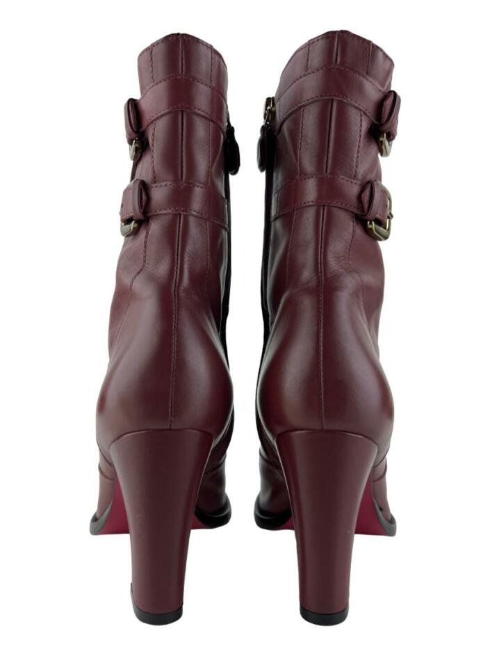 Bota Zeferino Couro Vinho - BEU161 Original | Etiqueta Única
