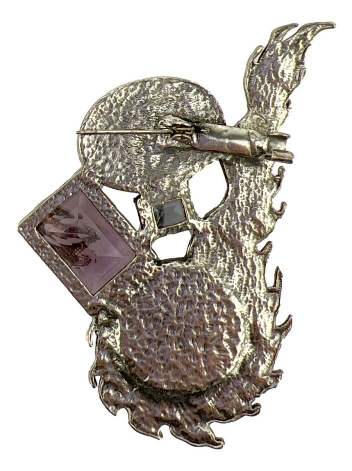 Broche Camila Klein Pedras Prateada - MUG120 Original | Etiqueta Única