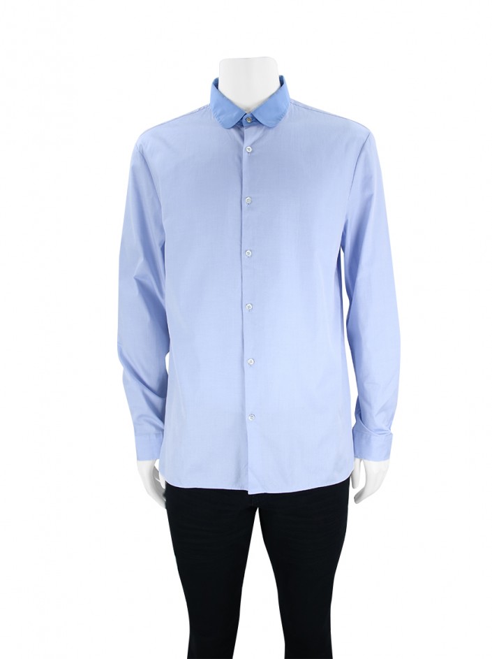 Camisa Gucci Cambridge Azul Original - | Etiqueta Única