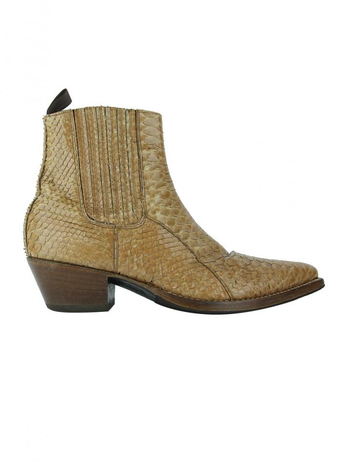 Bota Tony Mora Python Caramelo Original - BA100 | Etiqueta Única