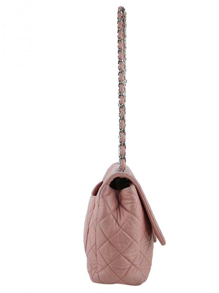 Bolsa Chanel Flap Rosa - MZK4 Original | Etiqueta Única