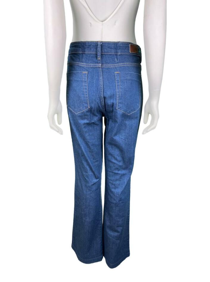 Calça A. Brand Jeans Reta Azul - PUO231 Original | Etiqueta Única