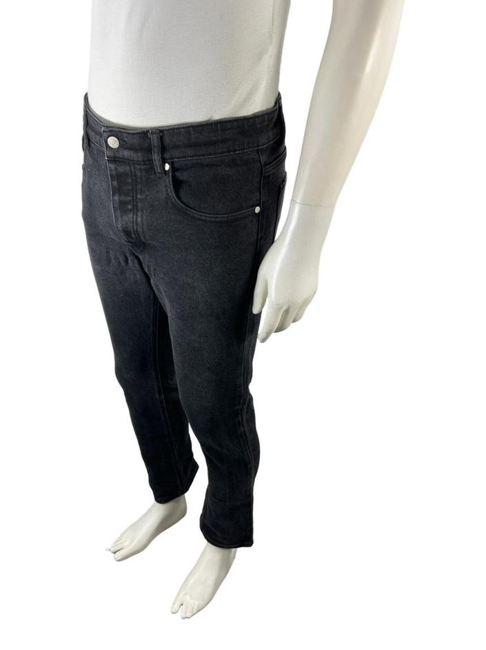 Calça AMI Paris Jeans Preta - SMT40 Original | Etiqueta Única