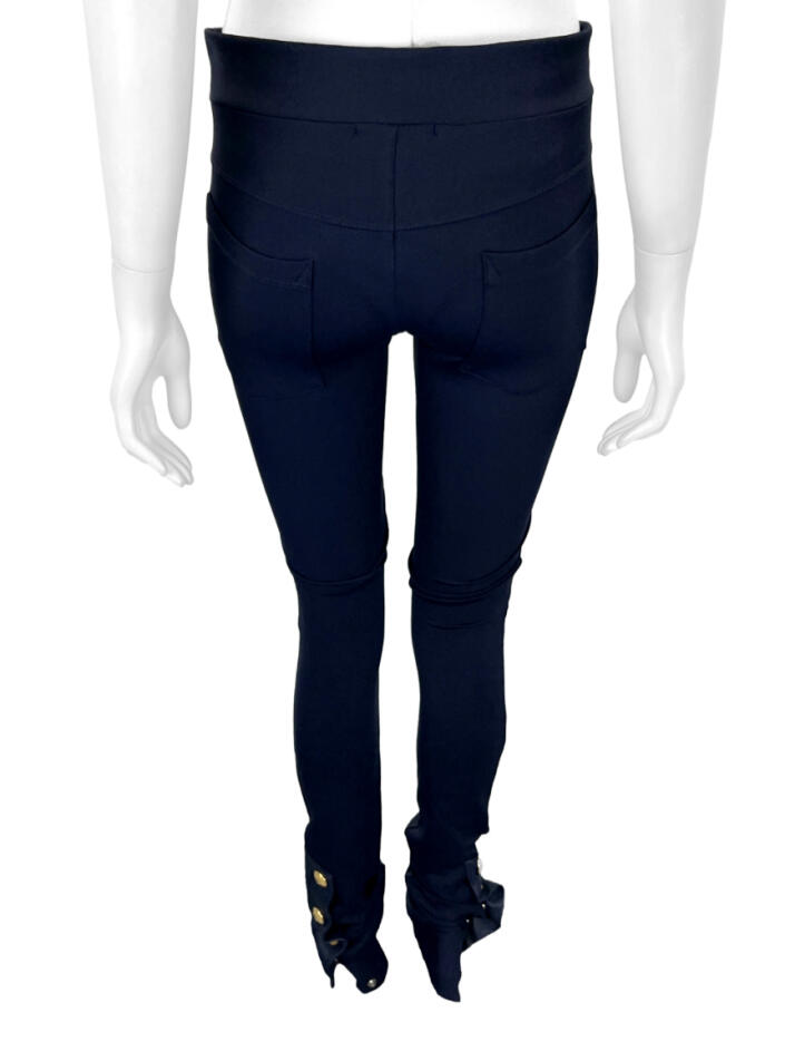 Calça Andrea Bogosian Recortes Azul - CACJ125 Original | Etiqueta Única