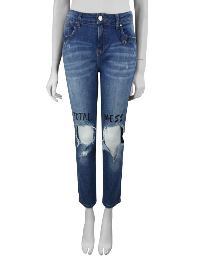 Calça BO.BÔ Total Mess Jeans - FHO9 Original | Etiqueta Única