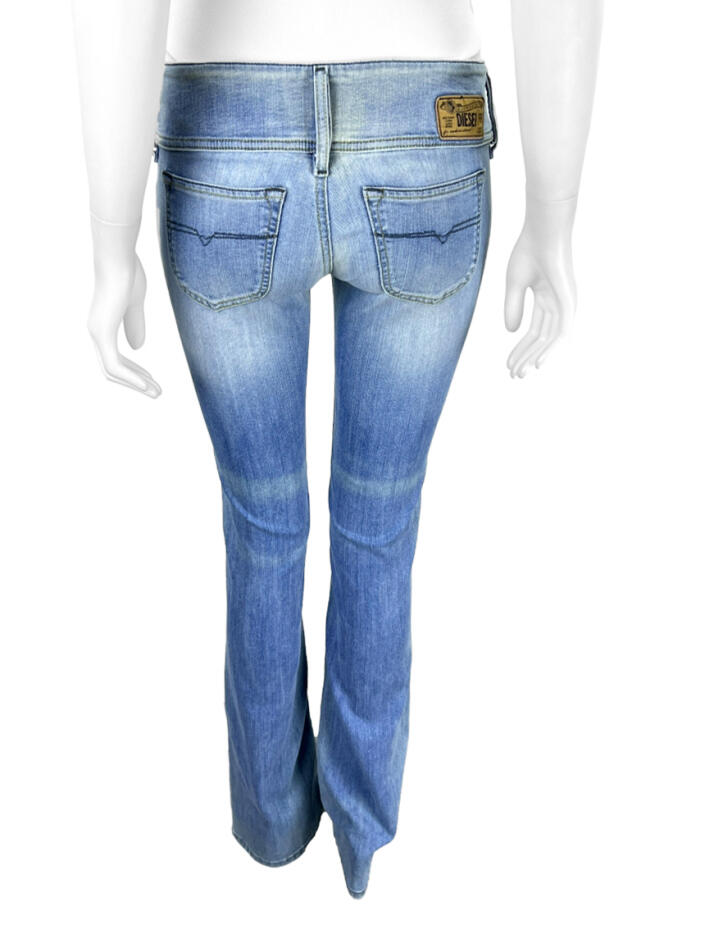 Calça Diesel Cherock Jeans Azul Claro - AHAV2 Original | Etiqueta Única