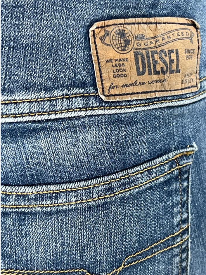 Calça Diesel Cherock Jeans Azul - STJ13 Original | Etiqueta Única