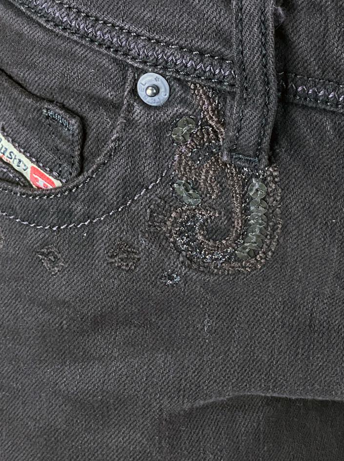 Calça Diesel Lowky Marrom - BHIQ41 Original | Etiqueta Única