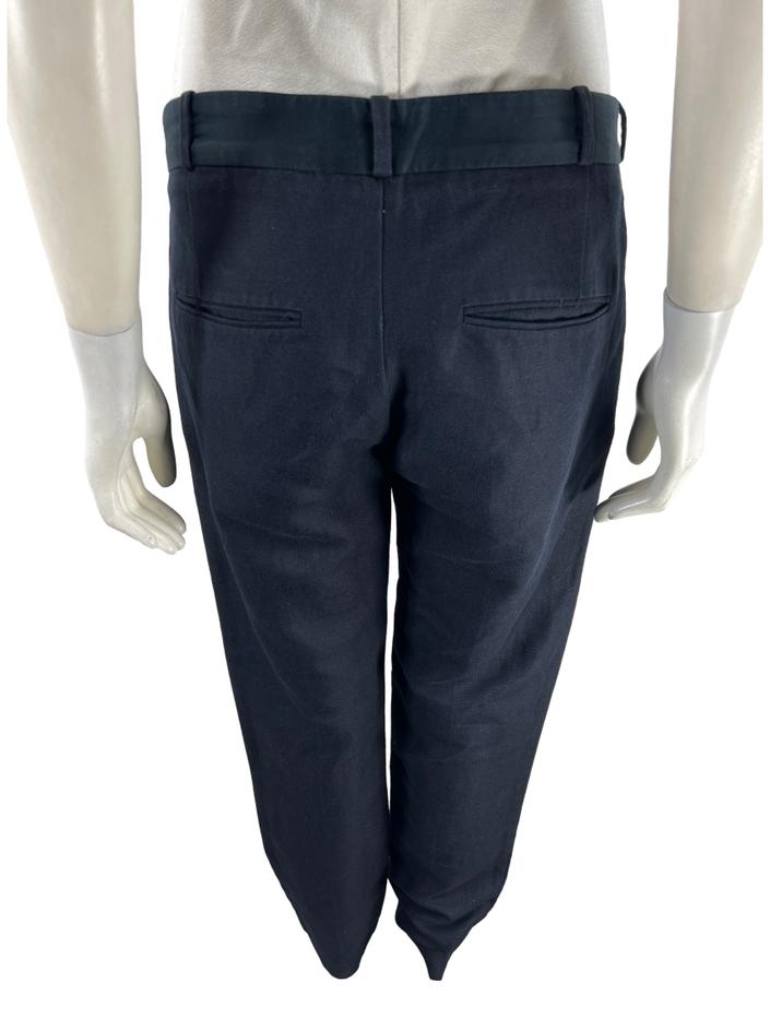 Calça Diesel Reta Azul Marinho - CZEJ2 Original | Etiqueta Única