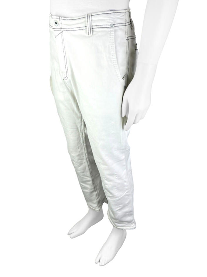 Calça Diesel Revick Branca - ABKY17 Original | Etiqueta Única