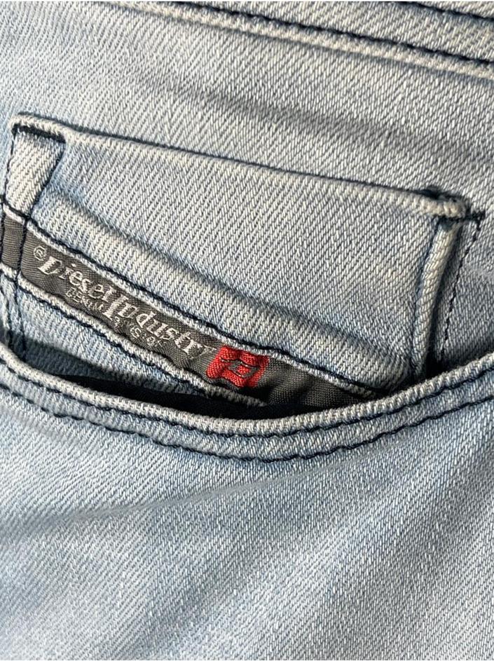 Calça Diesel Sleenker Azul Clara - DBUL893 Original | Etiqueta Única