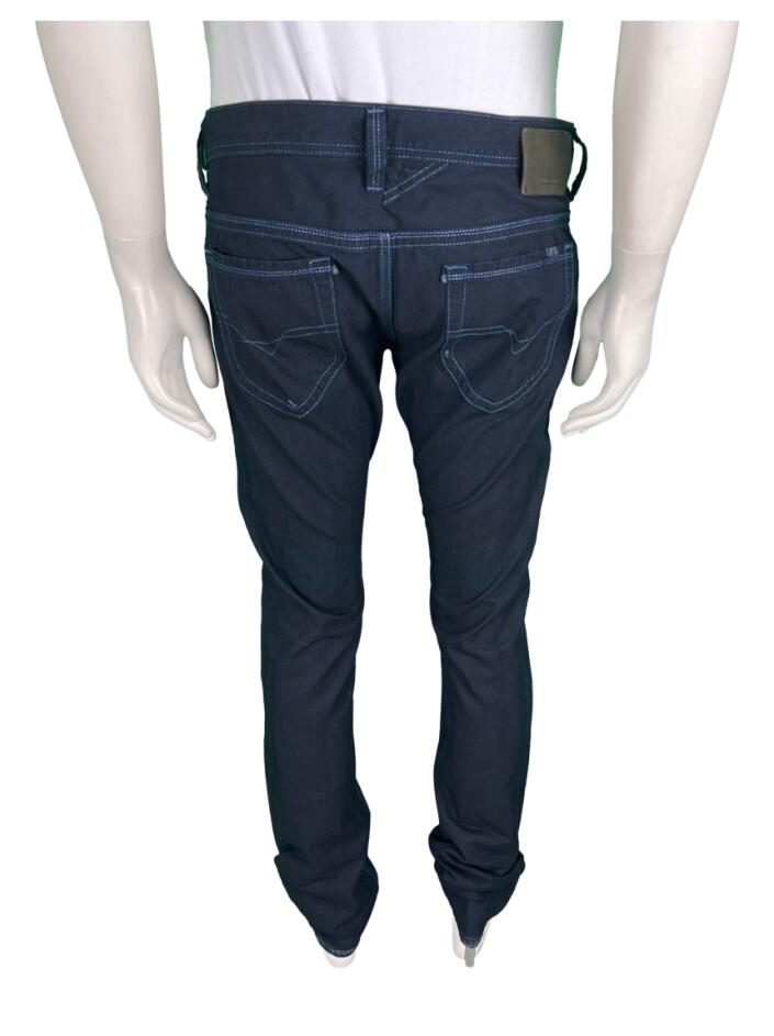 Calça Diesel Thanaz Azul - IPF21 Original | Etiqueta Única
