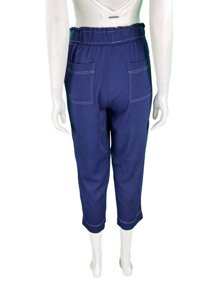 Calça Duda Maron Tecido Azul - AFI202 Original | Etiqueta Única