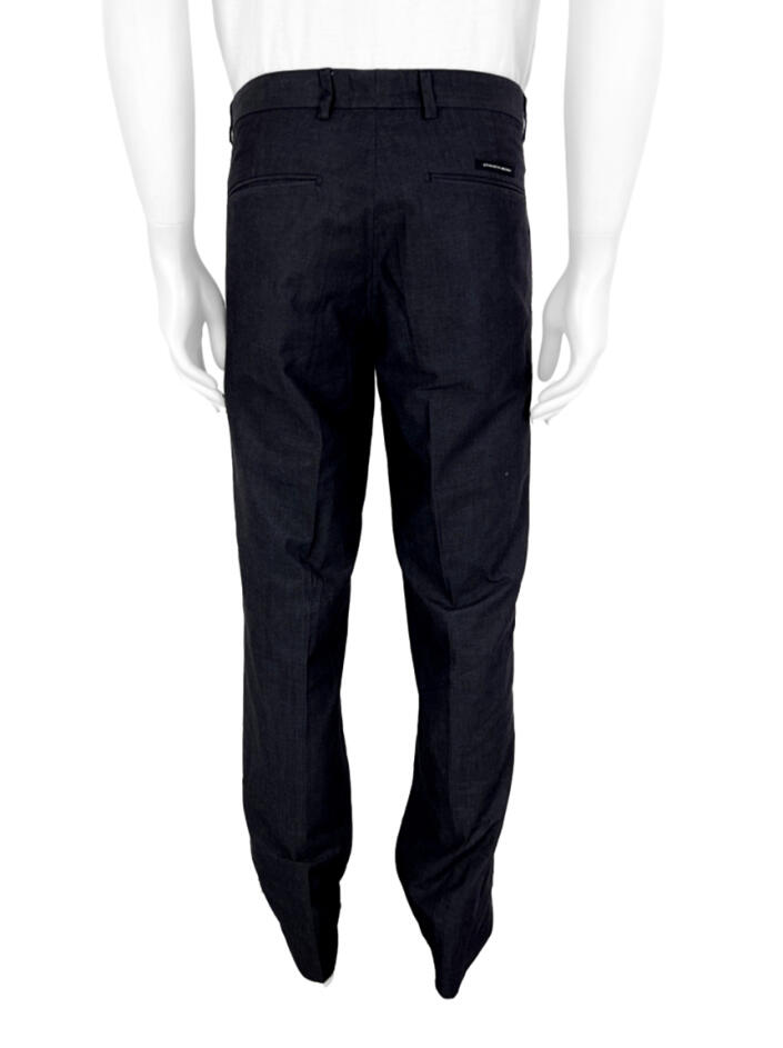 Calça Etiqueta Negra Alfaiataria Preta - AJW120 Original | Etiqueta Única
