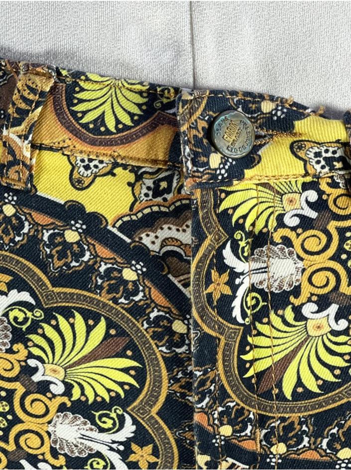 Calça Farm Jeans Estampado - CRHR22 Original | Etiqueta Única