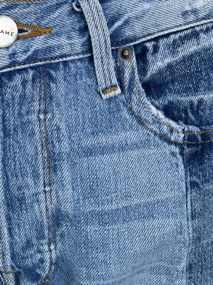 Calça FRAME Reta Jeans Azul - AGEC113 Original | Etiqueta Única