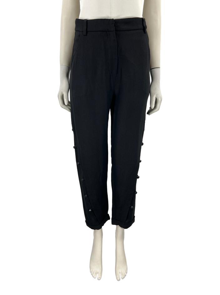 Calça Lilly Sarti Tecido Preto - ZMG377 Original | Etiqueta Única