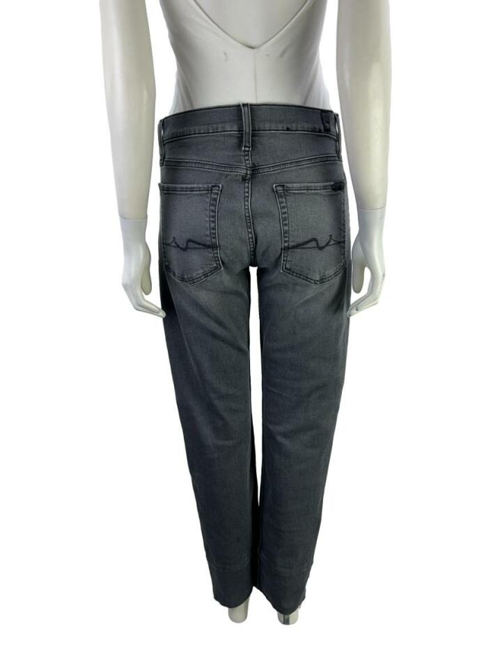 Calça Seven For All Mankind Ankle Gwenevere Cinza - CYI84 Original ...