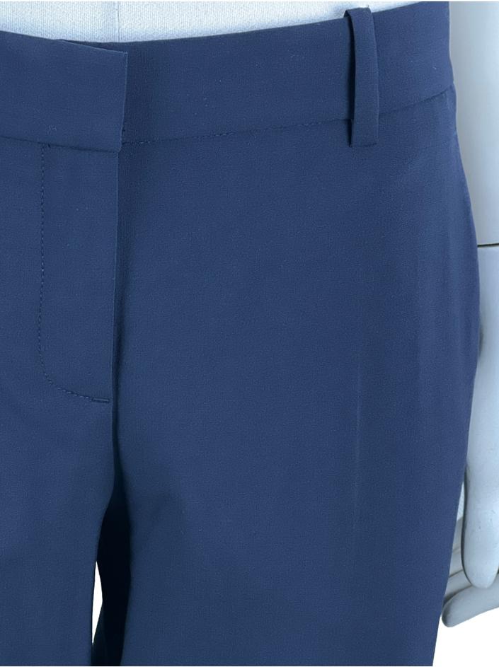 Calça Theory Reta Azul Marinho - NPB183 Original | Etiqueta Única