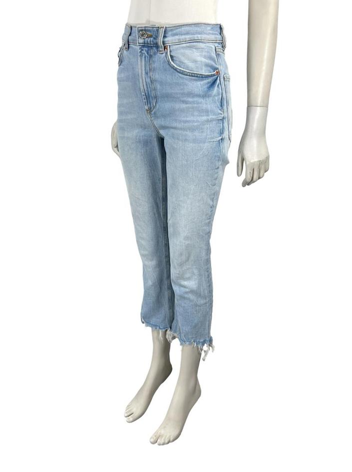 Calça Zara Jeans Azul Claro - DADQ26 Original | Etiqueta Única