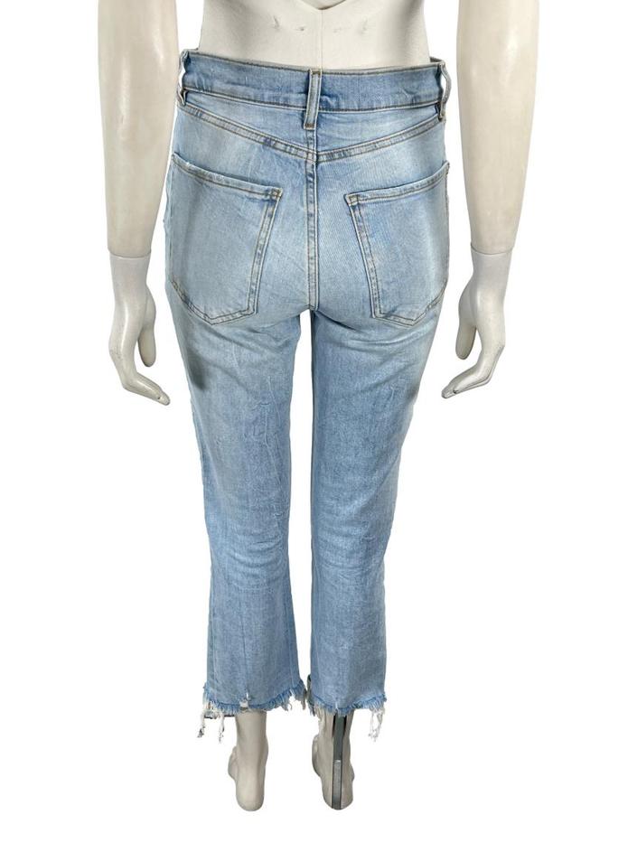 Calça Zara Jeans Azul Claro - DADQ26 Original | Etiqueta Única