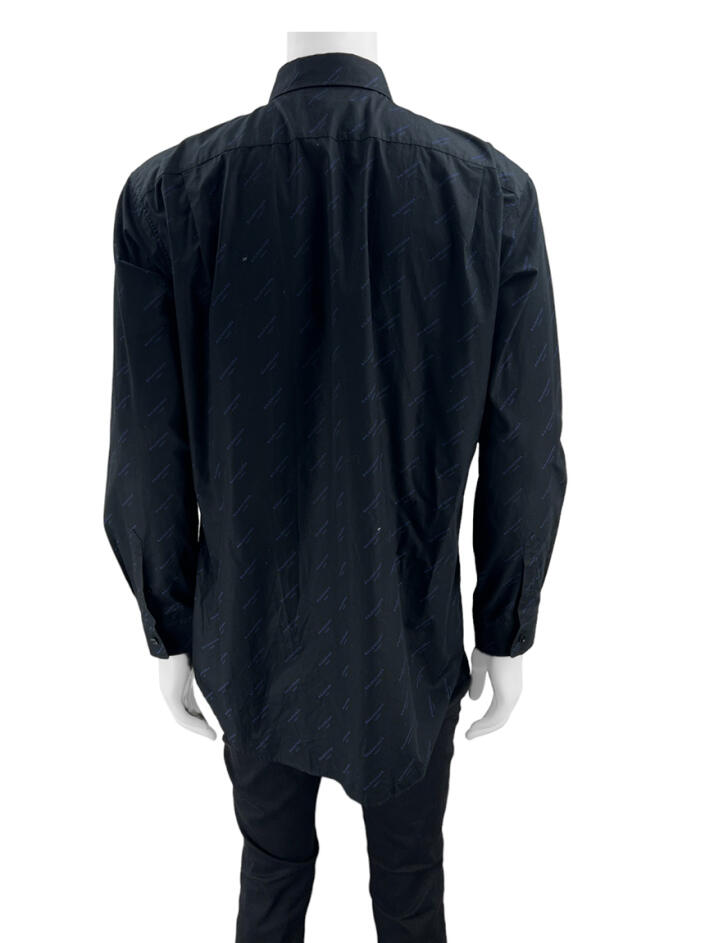 Camisa Balenciaga Logo Preta - CIGP5 Original | Etiqueta Única
