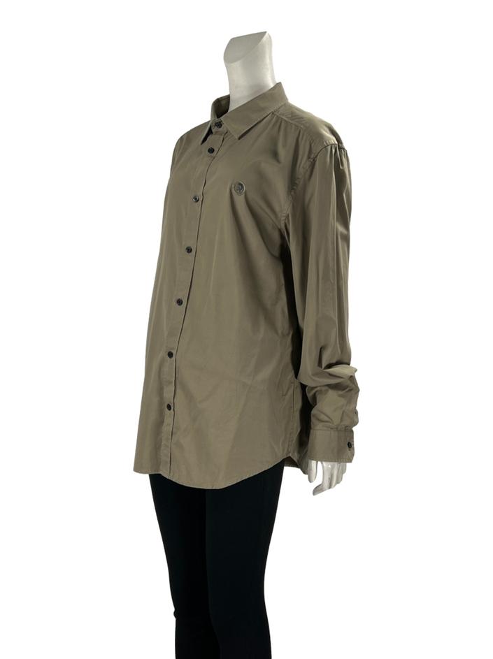Camisa Diesel Algodão Verde - DARI10 Original | Etiqueta Única