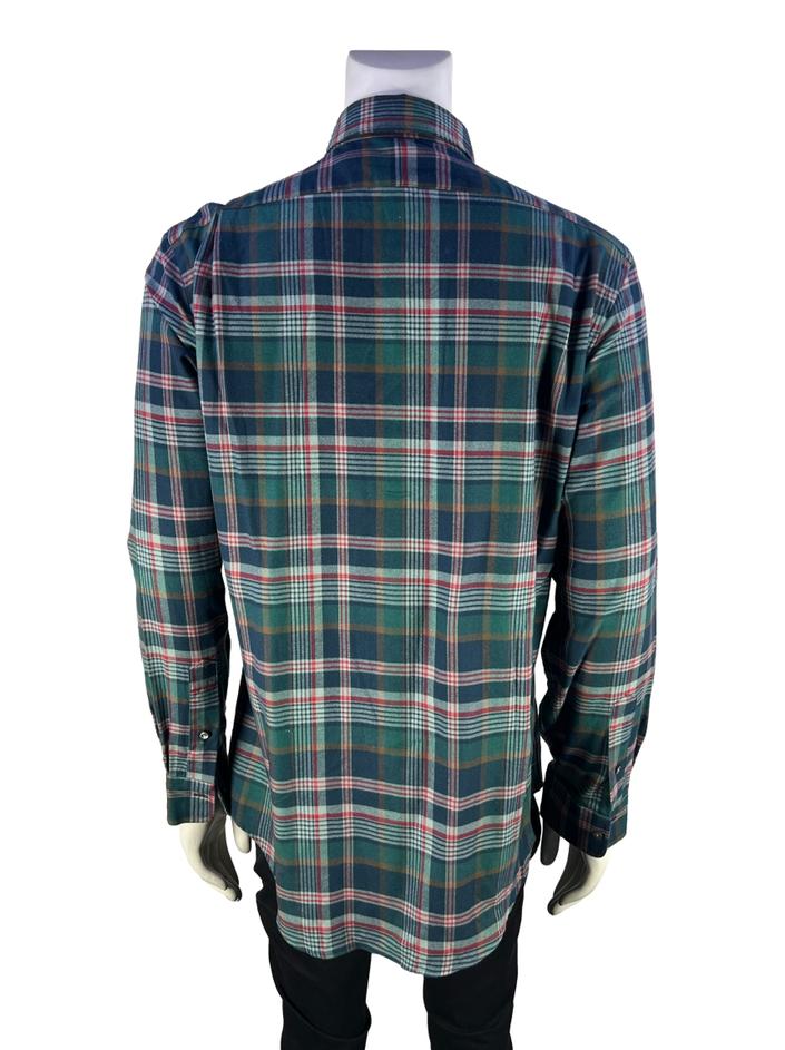 Camisa Polo Ralph Lauren Tecido Xadrez - MFD268 Original | Etiqueta Única