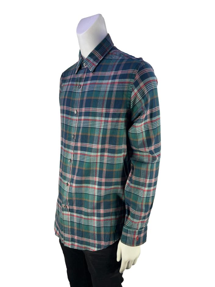 Camisa Polo Ralph Lauren Tecido Xadrez - MFD268 Original | Etiqueta Única