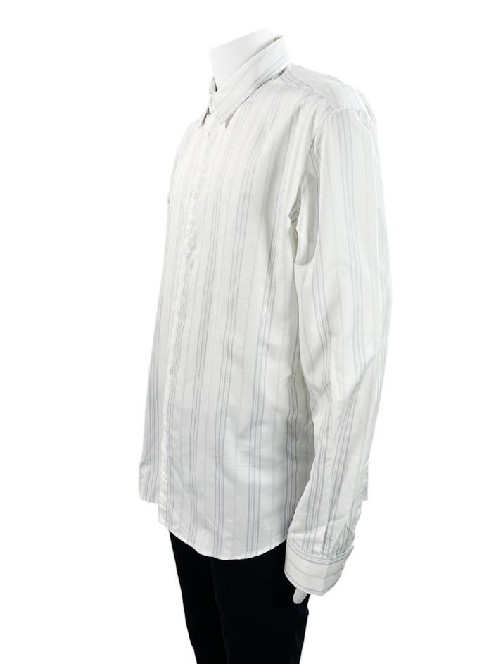 Camisa Versace Tecido Branco - CTES19 Original | Etiqueta Única