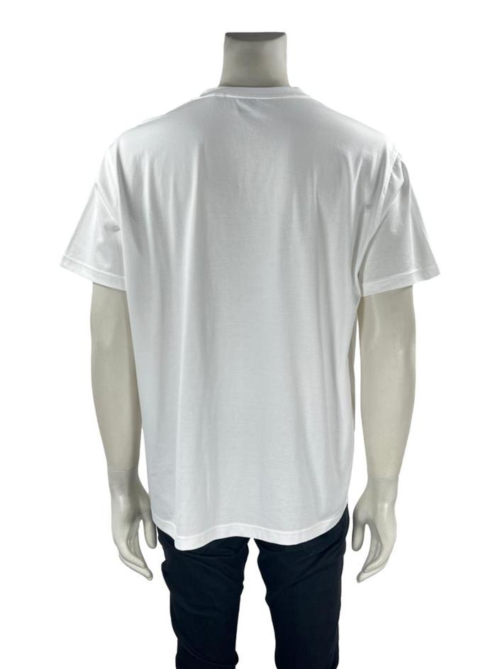 Camiseta Burberry Logo Branca - CSBN1 Original | Etiqueta Única