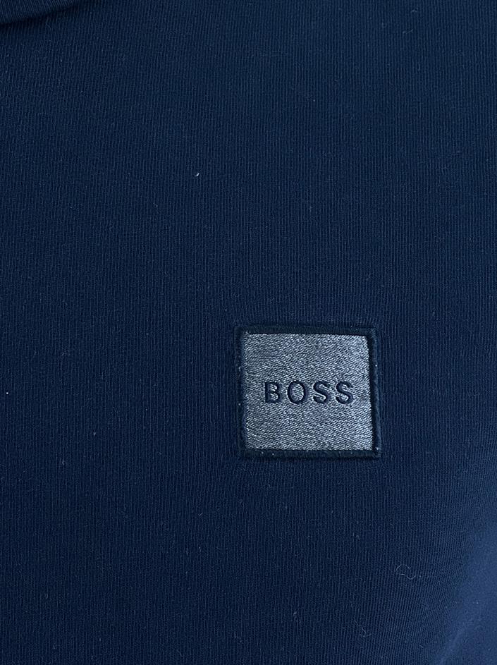 Camiseta Hugo Boss Bordada Azul - HPU201 Original | Etiqueta Única