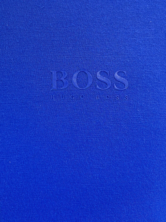Camiseta Hugo Boss Slim Fit Azul - AHBT159 Original | Etiqueta Única