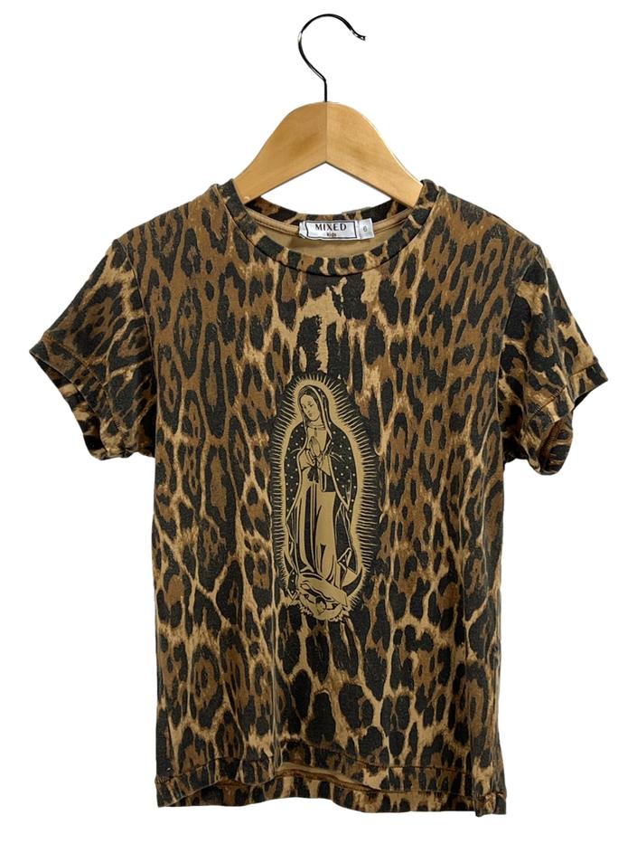 Camiseta Mixed Tecido Animal Print - RJN1268 Original | Etiqueta Única