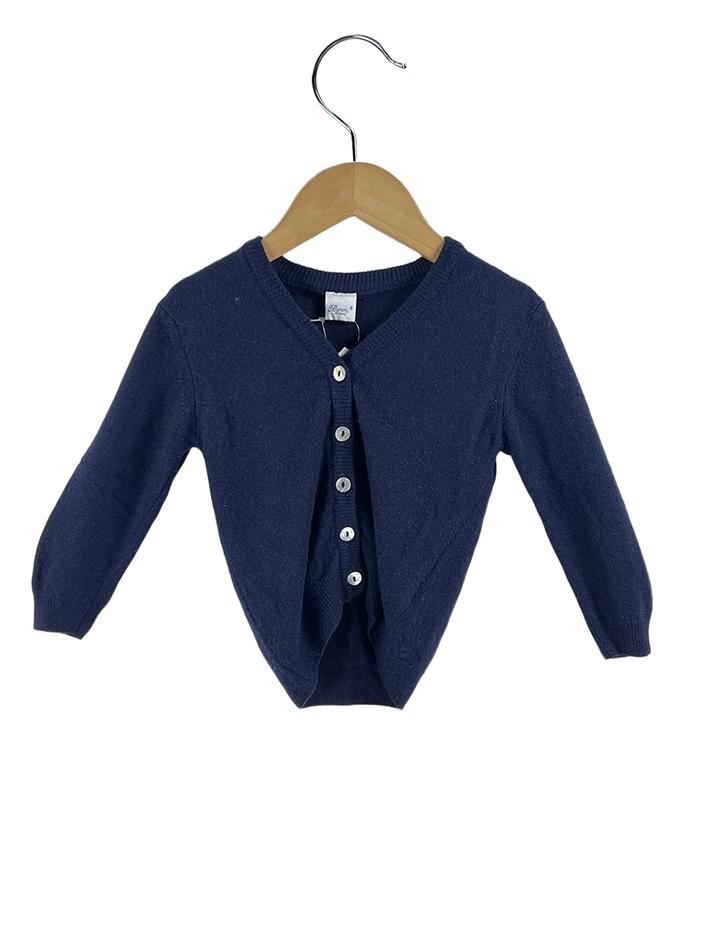 Cardigan Baroni Firenze Tecido Azul - CSPE338 Original | Etiqueta Única