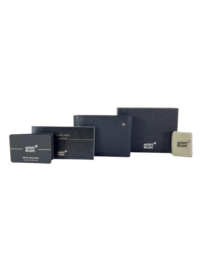 Carteira Montblanc Notepad Westside Preta - DFOK4 Original | Etiqueta Única