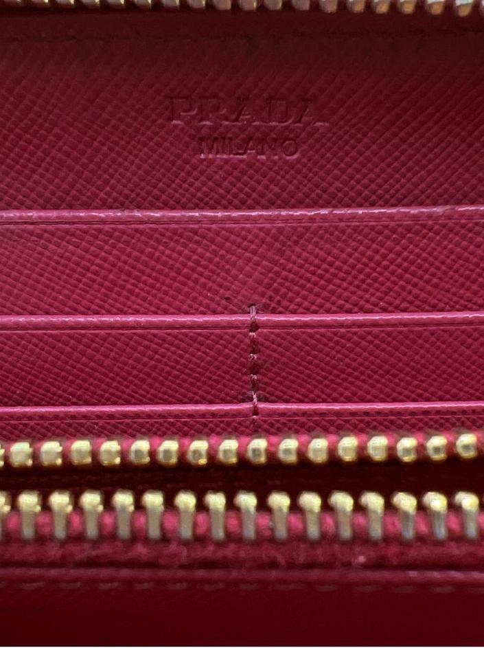 Carteira Prada Bow Rosa - QTS9 Original | Etiqueta Única