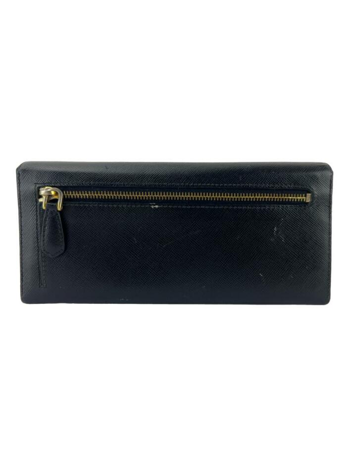 Carteira Prada Saffiano Preta - CEBX10 Original | Etiqueta Única