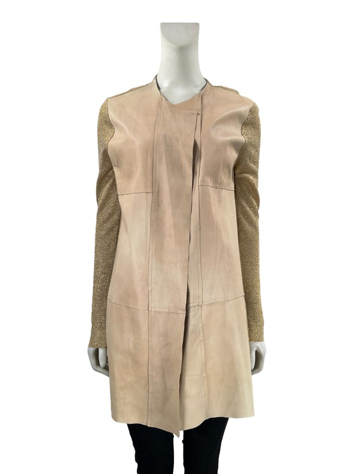 Casaco Animale Tecido Bege - COSG11 Original | Etiqueta Única