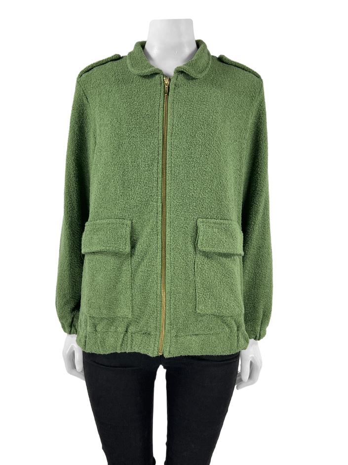 Casaco Missinclof Tecido Verde Militar - KHU433 Original | Etiqueta Única