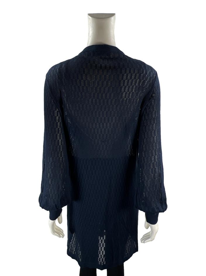 Casaco Twenty Four Seven Tricot Azul - CIUU353 Original | Etiqueta Única