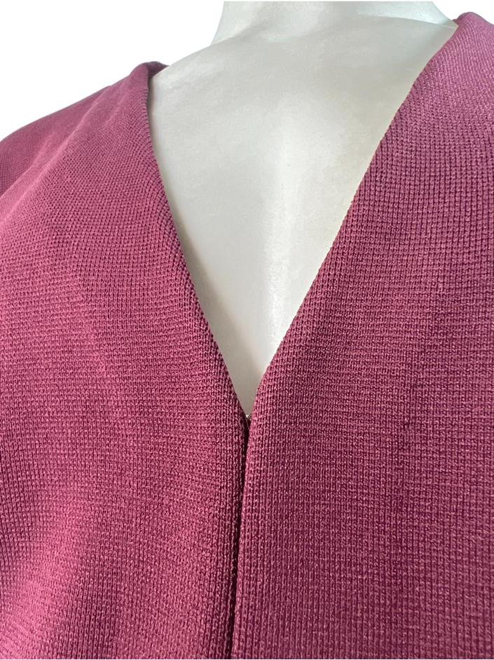 Casaco Zara Tricot Vinho - CVUH31 Original | Etiqueta Única