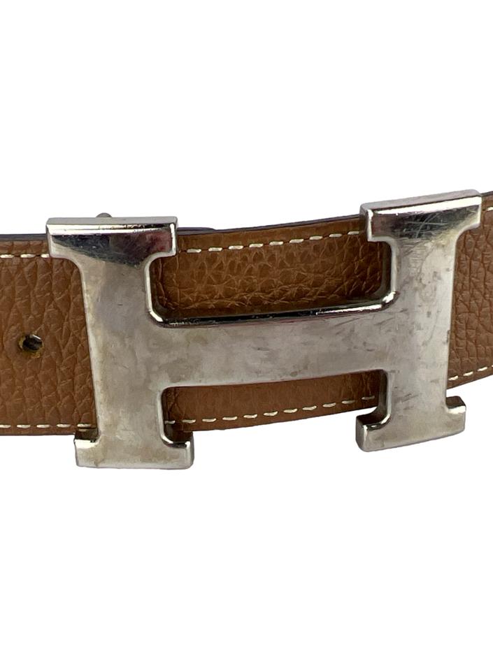 Cinto Hermès H Reversível - CMSG6 Original | Etiqueta Única