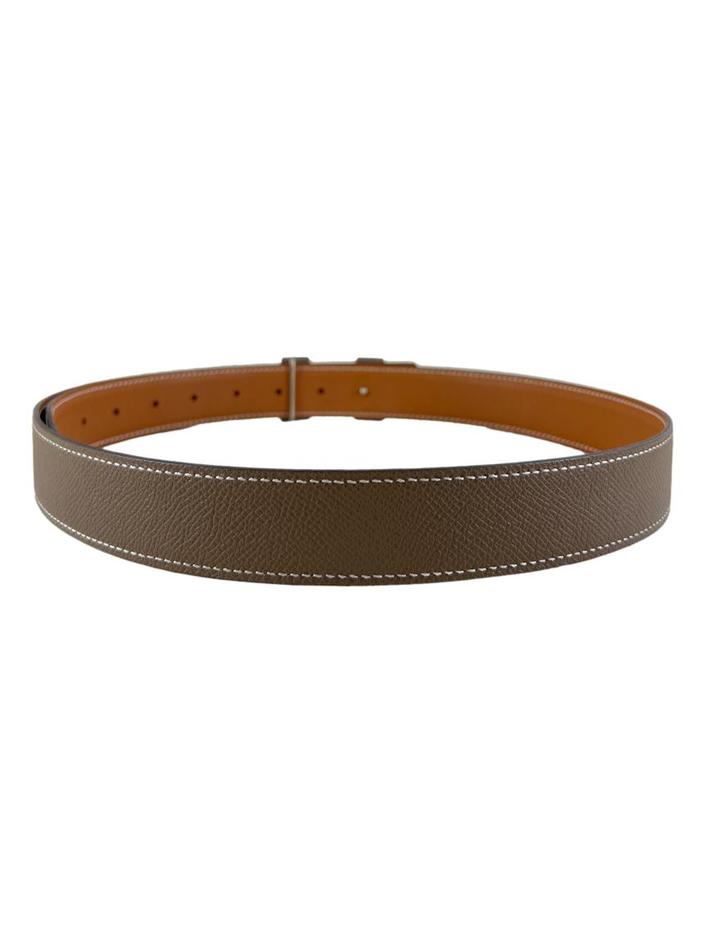 Cinto Hermès Reversível Buckle H Bicolor - DEZV9 Original | Etiqueta Única