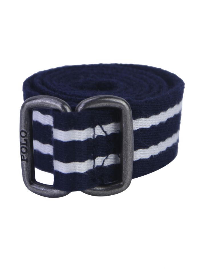 Cinto Polo Ralph Lauren Listrado Bicolor Infantil - THK30 Original ...