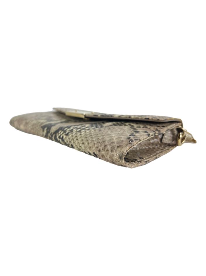 Clutch Jimmy Choo Chain Phyton - DAHM6 Original | Etiqueta Única